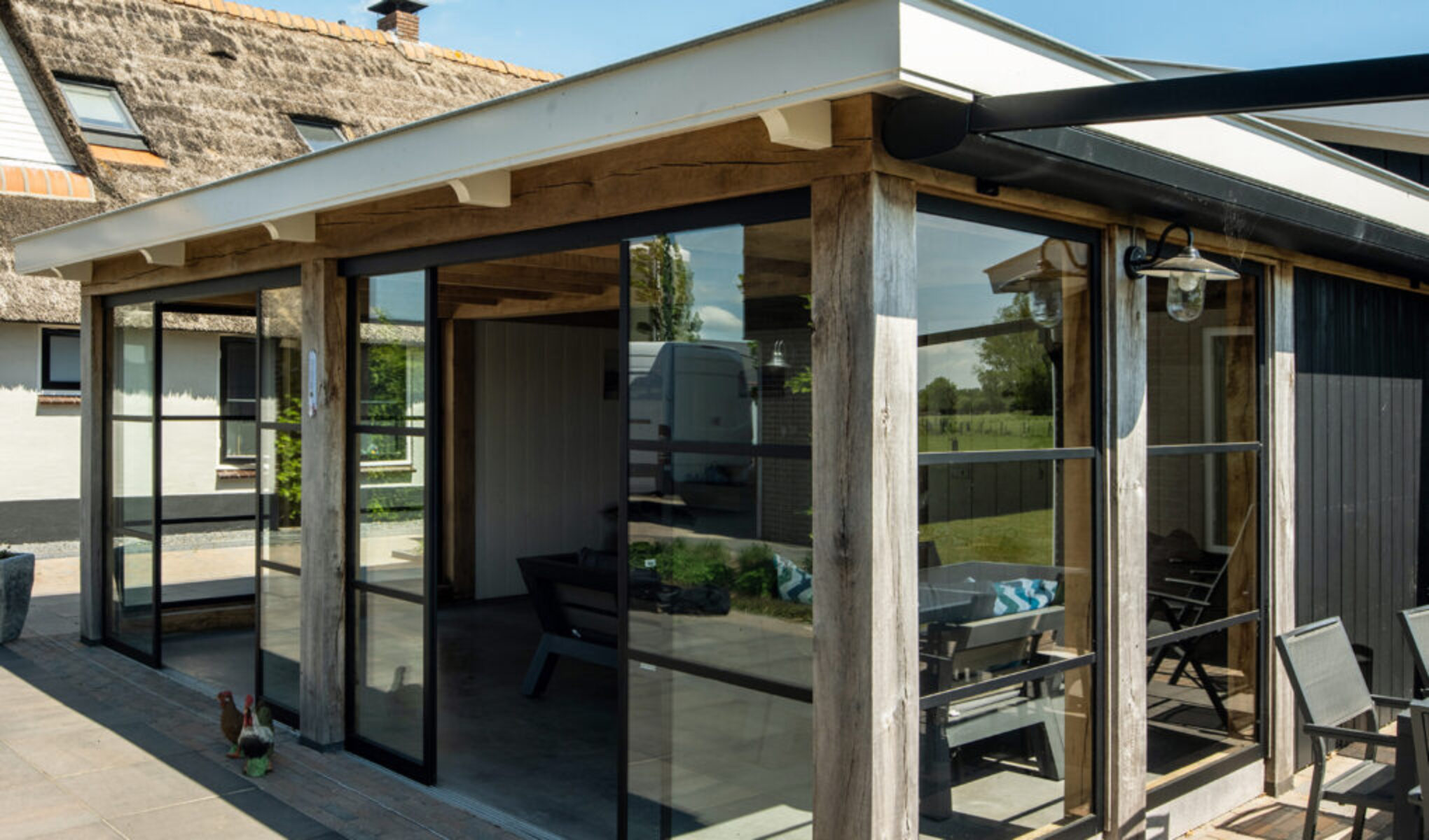 Verbouwing woning/nieuwbouw veranda Lunteren - Bouwbedrijf Arens Stroe